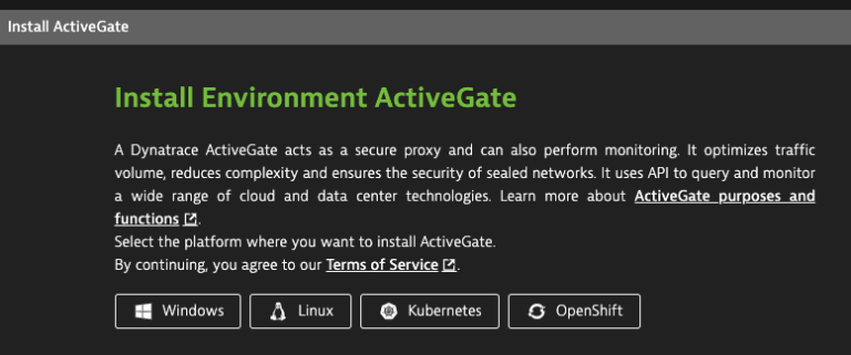How to monitor AWS environment with Dynatrace using ActiveGate – MY ...